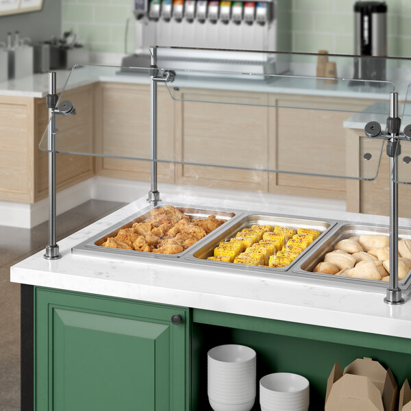 ServIt SDW-3H Three Pan Full Size Insulated Drop-In Hot Food Well - 208 ...