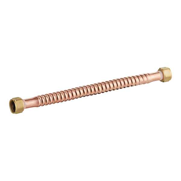 Easyflex EFWC-034C-1010-12 12" Copper Water Heater Connector with 3/4 ...