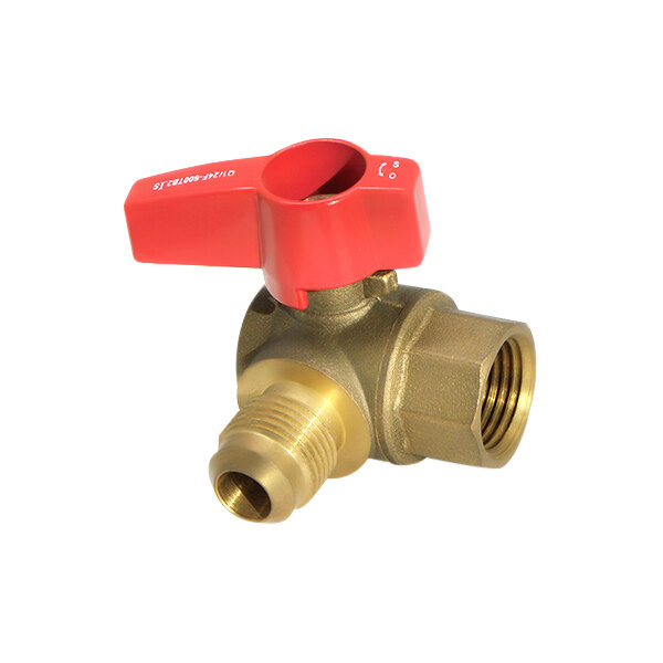 Easyflex GV-100 Brass Gas Valve with 1" Female NPT Connections