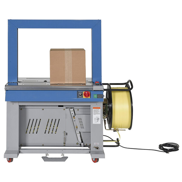 Vestil ASM-3123 High Speed Automatic Gray Steel Strapping Machine - 115V