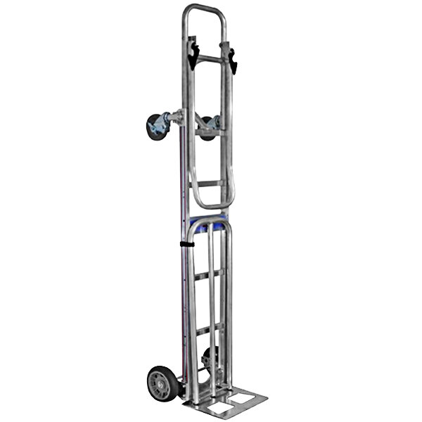 B&P Manufacturing 600 lb. Snack Food Delivery Hand Truck with 8" D16 ...