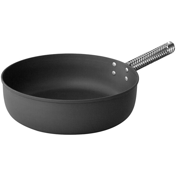 LloydPans 4 Qt. Hard Anodized Aluminum Sauce Pan with Dura-Kote Finish ...