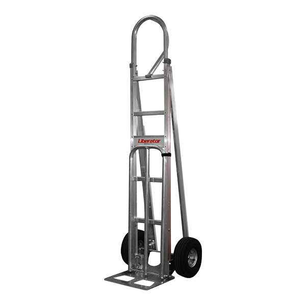 B&P Manufacturing 600 lb. Snack Food Delivery Hand Truck with 10" D5 ...