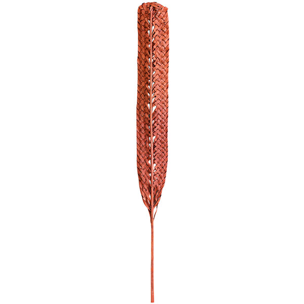 Kalalou 48" Dried Pink Woven Kejur Leaf - 12/Pack