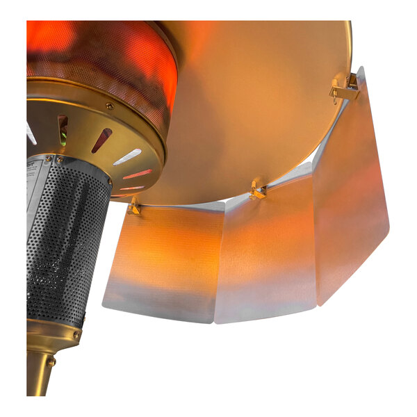 Sweet Heat 35" x 9 1/2" Universal Fit Trifold Heat Reflector for Round ...