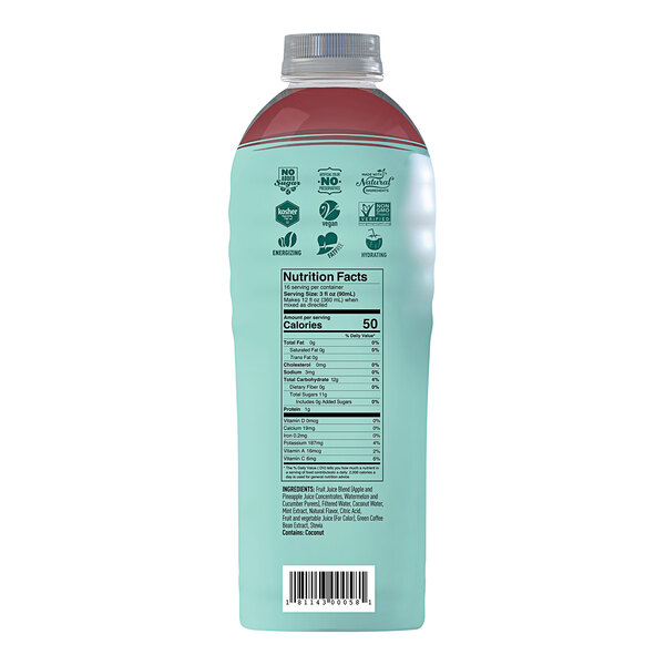 Smartfruit Watermelon Cucmber Mint Refresher Concentrate