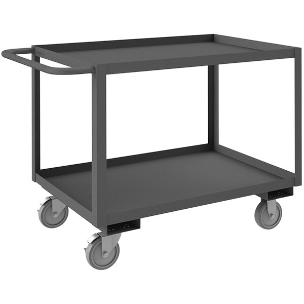 Durham Mfg 24" x 36" 2-Shelf Steel Stock Cart RSC-243631-2-95 - 1,200 ...