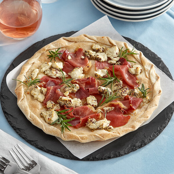 White Toque Medium Tarte Flambee Crust 11" - 30/Case