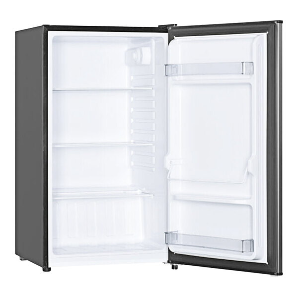 Danby DAR032B2SLM 3.2 Cu. Ft. Stainless Steel Solid Door Reach-In ...