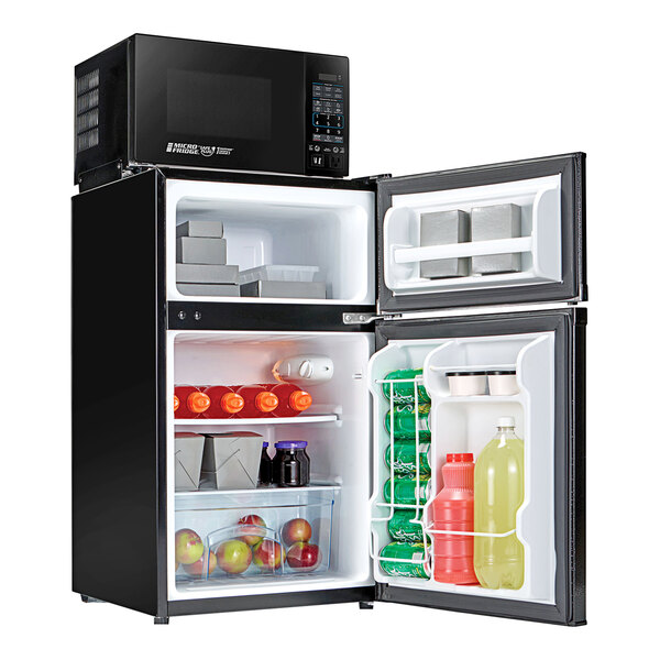 Danby 3.1MF7-7B1 MicroFridge 3.1 Cu. Ft. Black Solid Two Door Reach-In ...