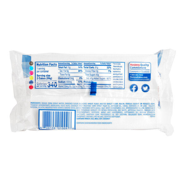 Hostess Snoball Single Serve Chocolate and Marshmallow Cake with ...