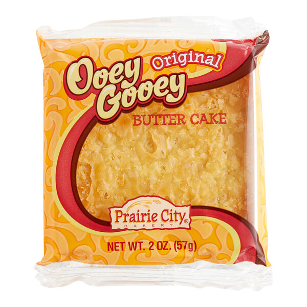 Prairie City Bakery Individually Wrapped Ooey Gooey Butter Cake 2 oz ...