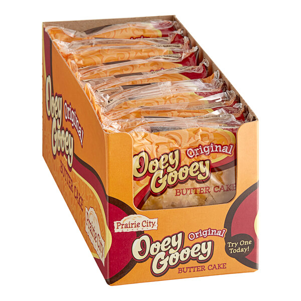Prairie City Bakery Individually Wrapped Ooey Gooey Butter Cake 2 oz ...