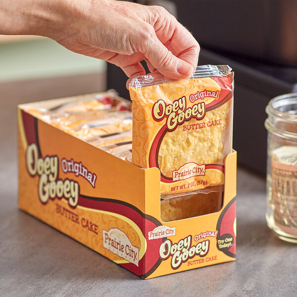 Prairie City Bakery Individually Wrapped Ooey Gooey Butter Cake 2 oz ...