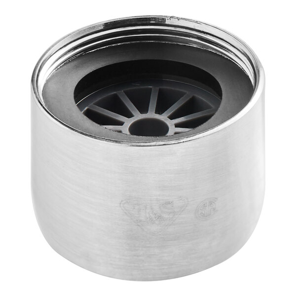 Eversteel by T&S S-PT Stainless Steel Full Flow Stream Regulator Outlet