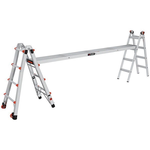 Little Giant 15210 10' Two-Person Aluminum Plank for Ladders - 500 lb ...