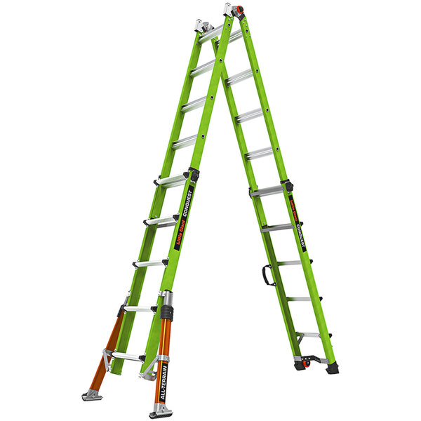 Little Giant Conquest 2.0 11' - 19' Type 1A Green Fiberglass All ...