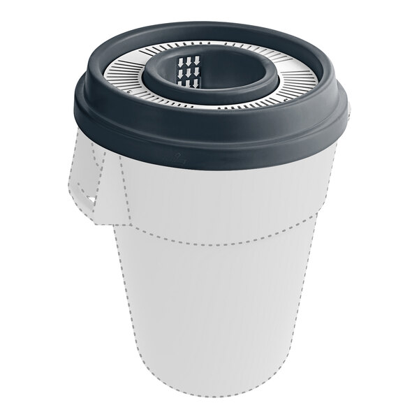 PourAway Black Lid and 2.5 Gallon Liquid Waste Disposal Tank for 32 ...