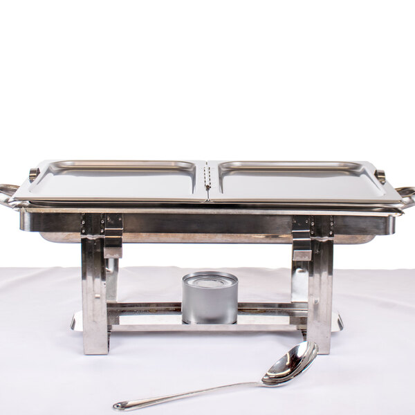 Carlisle 607000H DuraPan Full Size Flat Hinged Stainless Steel Steam ...