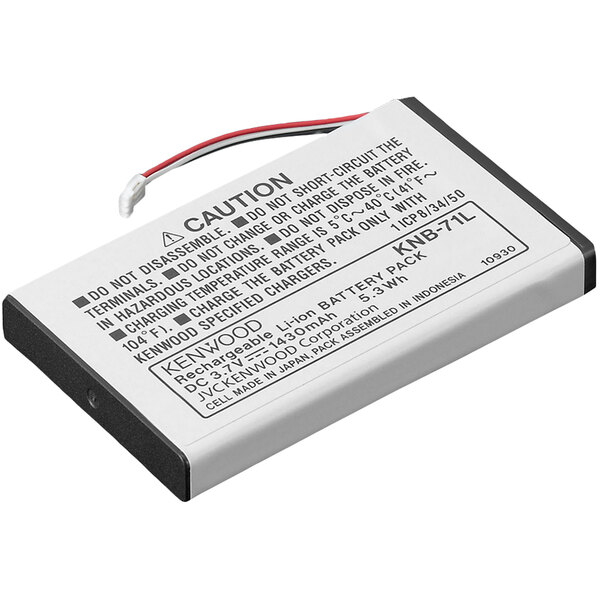 Kenwood KNB-71L Lithium-Ion Battery Pack for PKT-23K - 1,430 mAh, 3.7V
