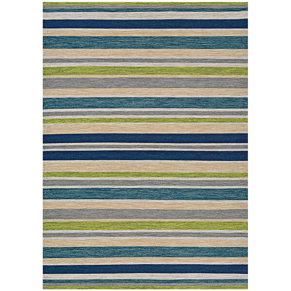 Couristan Cottages Alki 2' 3" x 8' Ocean Shapes Runner Rug