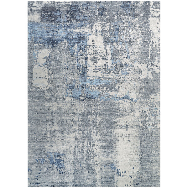 Couristan Dreamscape Odyssey 2' 6" x 8' Gray / Sky Runner Rug