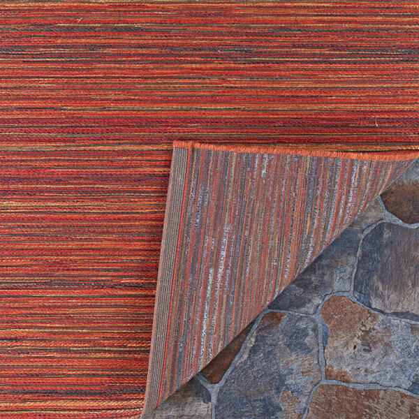 Couristan Cape Hinsdale 2' 3" x 7' 10" Crimson Multi-Colored Runner Rug