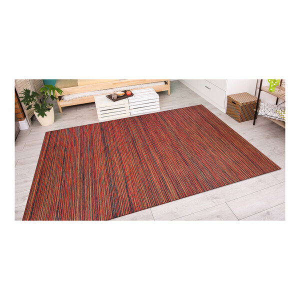 Couristan Cape Hinsdale 2' 3" x 11' 9" Crimson Multi-Colored Runner Rug
