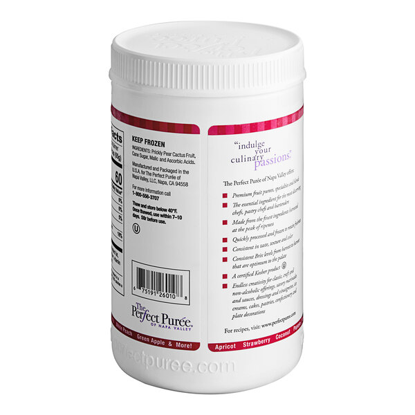 Perfect Puree Prickly Pear Puree 30 oz. - 6/Case
