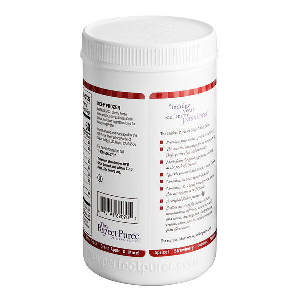 Perfect Puree Cherry Puree 30 oz. - 6/Case