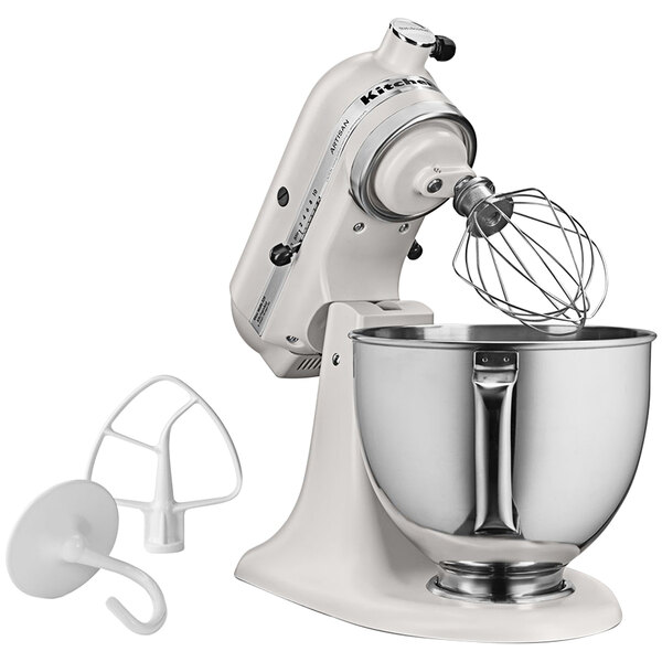 KitchenAid KSM150PSMH Artisan Series Milkshake 5 Qt. Tilt Head ...