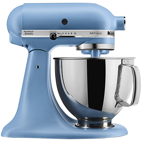 KitchenAid KSM150PSVB Artisan Series Blue Velvet 5 Qt. Tilt Head ...