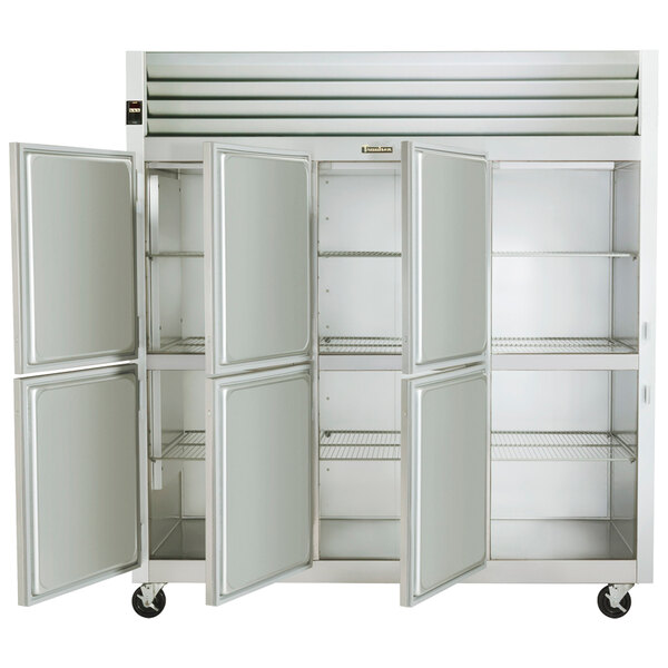 Traulsen G31013 77" G Series Solid Door Reach in Freezer with Left ...