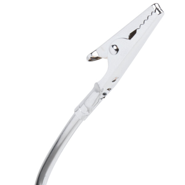 American Metalcraft SAC40 4" Swirly Stainless Steel Alligator Clip Card ...