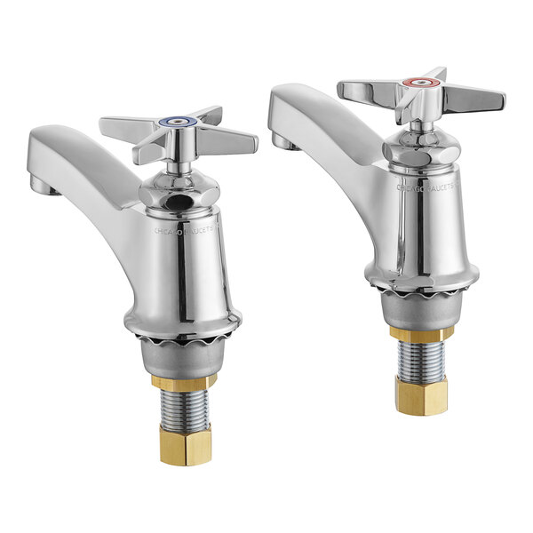 Chicago Faucets 700-E70PRABCP 0.5 GPM Deck-Mounted Single-Supply ...
