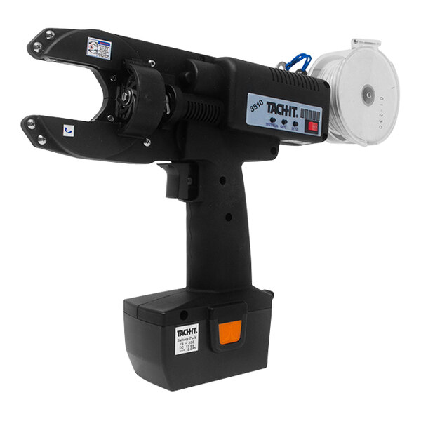 Tach-It 3510 Battery-Operated Automatic Handheld Twist Tie Machine with ...