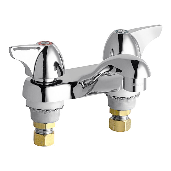 Chicago Faucets 802-V1000ABCP 2.2 GPM Deck-Mounted Faucet with 4" Cast ...