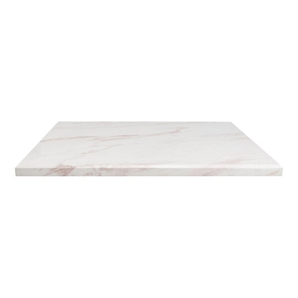 Perfect Tables 42" x 42" Indoor Square Copper Marble Table Top