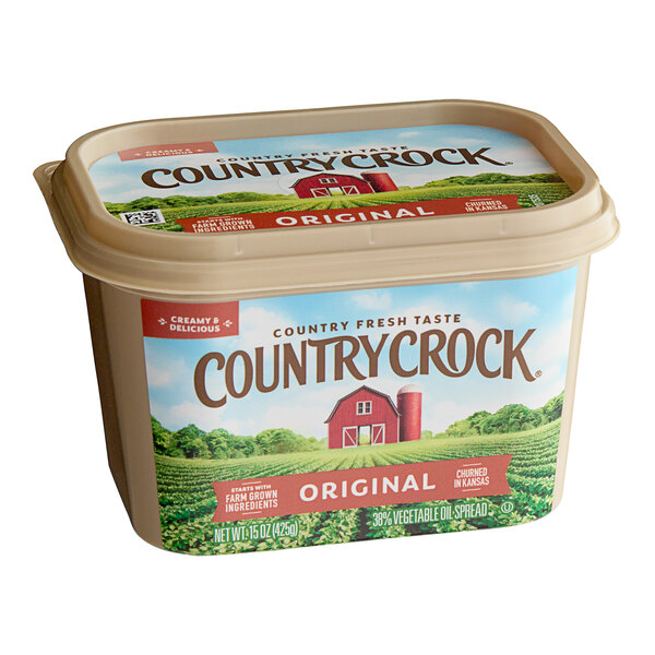 Country Crock 15 oz. Original Spread Tub - 12/Case