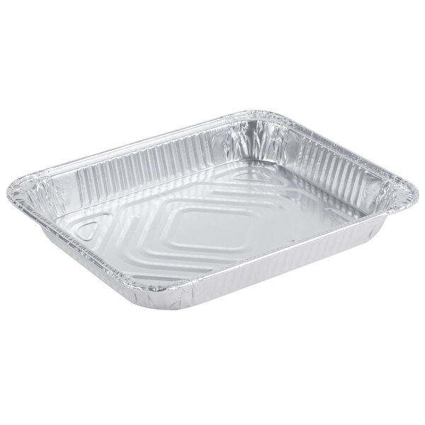Western Plastics 5112 Half Size Foil Steam Table Pan Shallow 1 11/16 ...