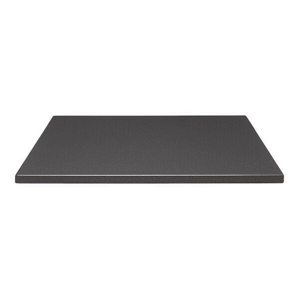 Perfect Tables 36" x 36" Outdoor Square Smooth Graphite Nebula Table Top