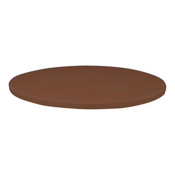Perfect Tables 48" Indoor Round Smooth Teak Table Top