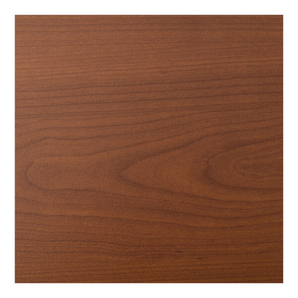 Perfect Tables 30" x 30" Indoor Square Cherry Woodgrain Table Top