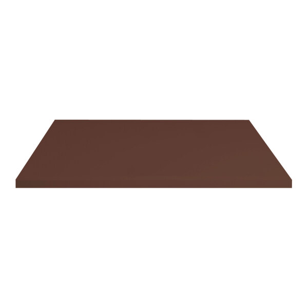 Perfect Tables 30" x 30" Indoor Square Smooth Arizona Brown Table Top