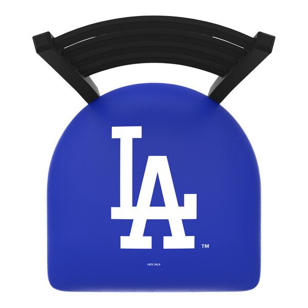 Holland Bar Stool Los Angeles Dodgers Bar Height Stool with Ladder Back ...