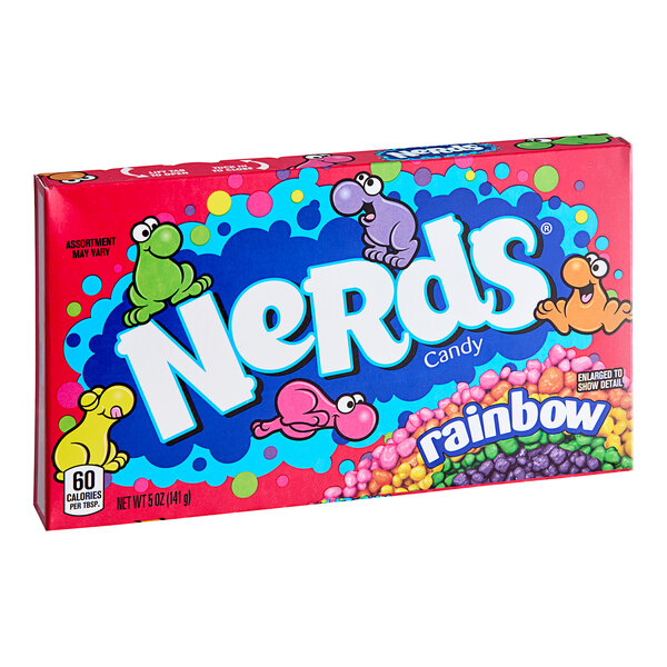 Nerds® Rainbow 5 oz. Box - 12/Case
