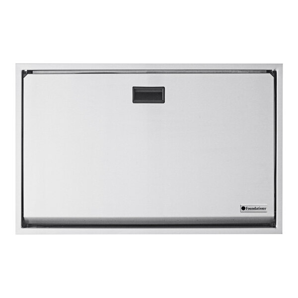 Foundations Premier 100SS-SM Surface-Mounted Horizontal Stainless Steel ...