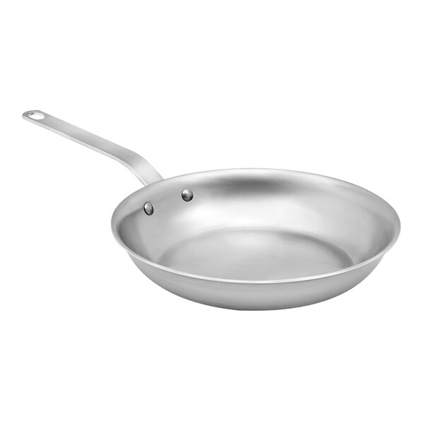 Vollrath Tribute 12" Tri-Ply Stainless Steel Fry Pan with Plated Handle ...