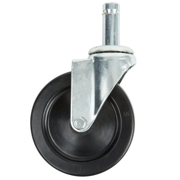 Metro 5MX 5" MetroMax iQ Resilient Swivel Stem Caster