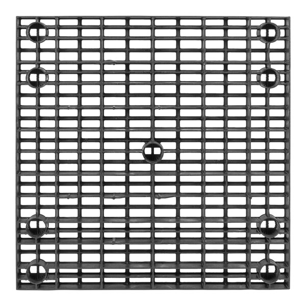 SPC Retail BM360336 Benchmaster 36" x 36" Black Plastic Grid Top ...